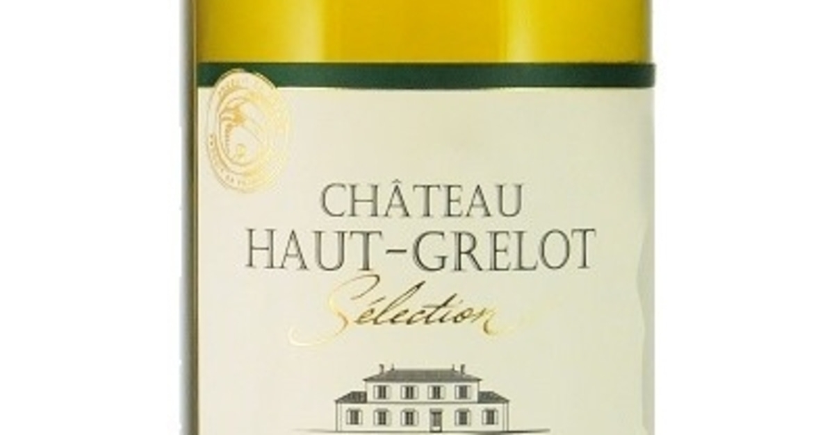 Château Haut-Grelot Selection Blanc 2023 Blaye Côtes de Bordeaux AC ...